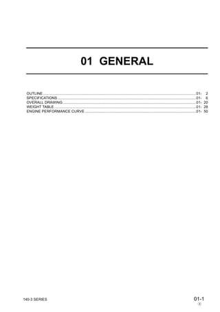 Komatsu saa6 d140e 3 diesel engine service repair manual | PDF