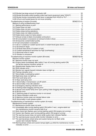 Komatsu wa900 3 e0 wheel loader service repair manual (sn 60001 and up ...