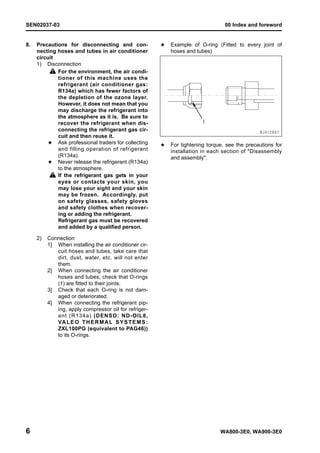 Komatsu wa900 3 e0 wheel loader service repair manual (sn 60001 and up ...