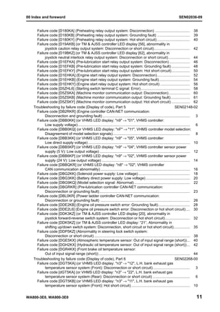Komatsu wa900 3 e0 wheel loader service repair manual (sn 60001 and up ...