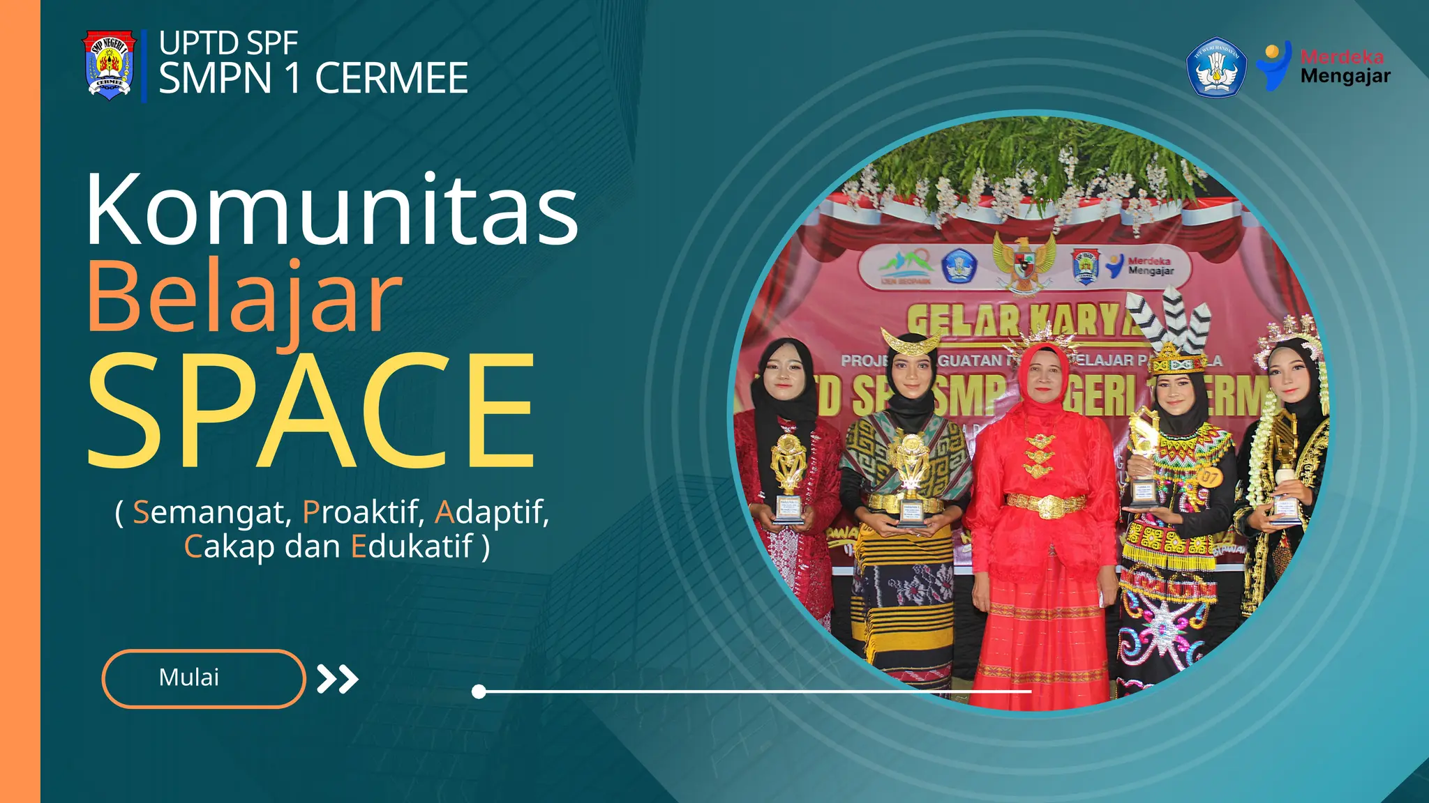 MATERI VISI MISI KOMUNITAS BELAJAR SPACE.pptx