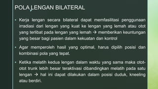 Kombinasi Pola PNF Lengan | PDF