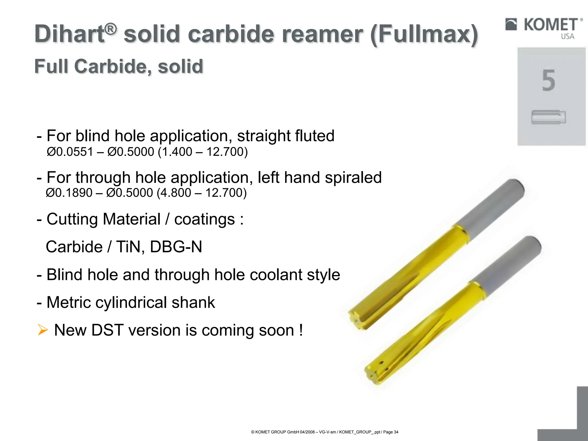 Komet Dihart tools for Reaming Training.pdf