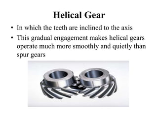 UNIT-4-KOM-GEARS-TYPES AND NOMENCLATURE. | PPTX