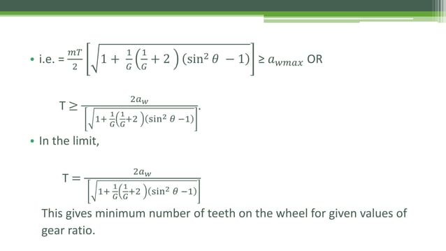 Kinematics of machine_Centre distance variation | PPT