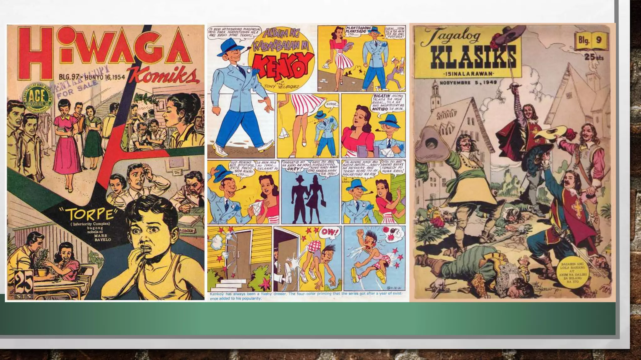 Komiks at Magasin | PPTX