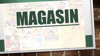 Komiks at Magasin | PPTX