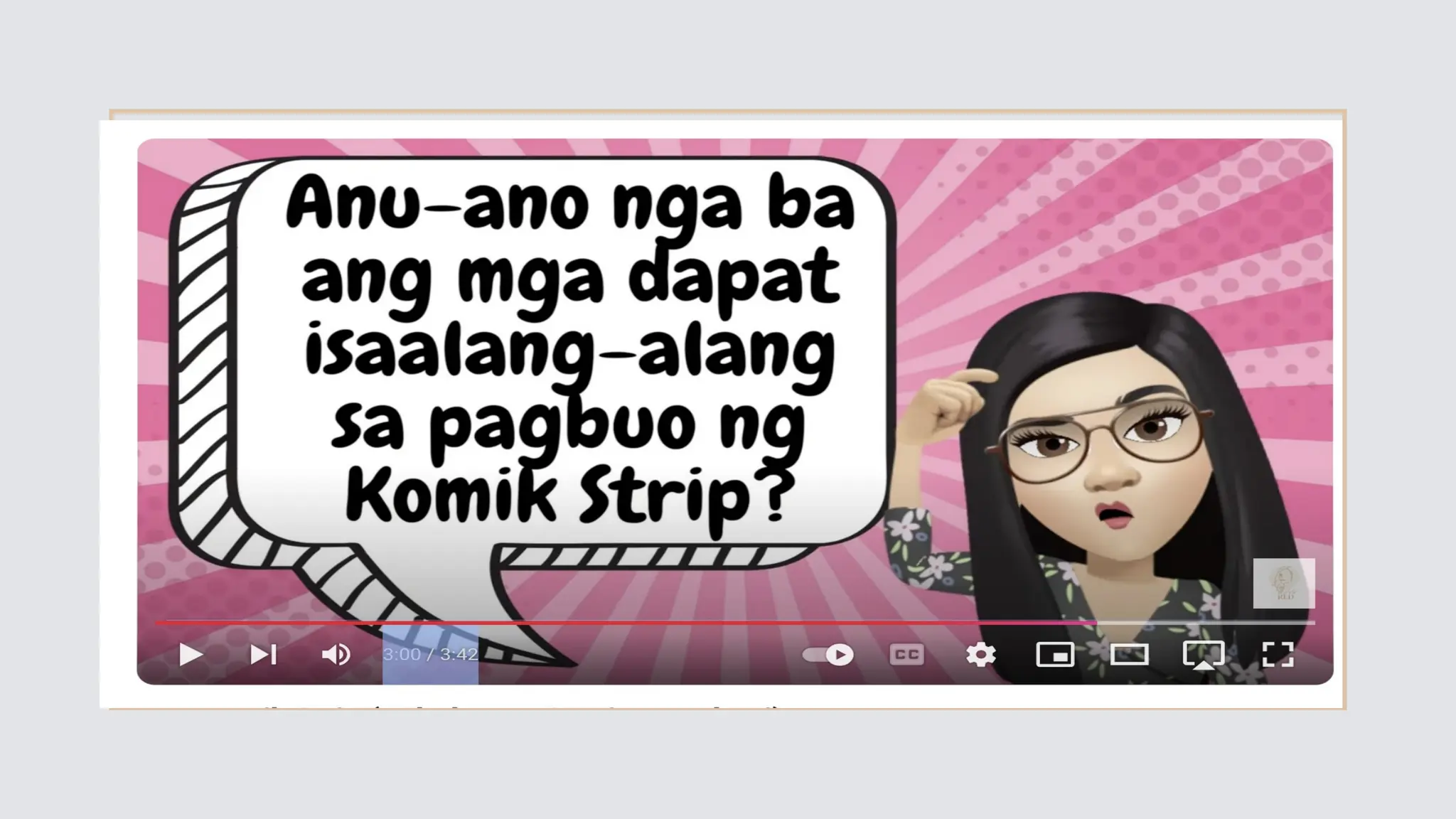 Filipino 7-Komiks Strip-Unang Markattan Week 8 | PPTX
