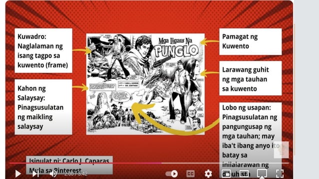 Filipino 7-Komiks Strip-Unang Markattan Week 8 | PPTX