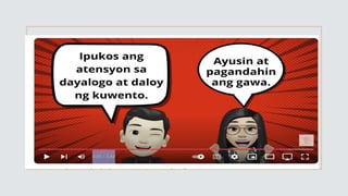 Filipino 7-Komiks Strip-Unang Markattan Week 8 | PPTX