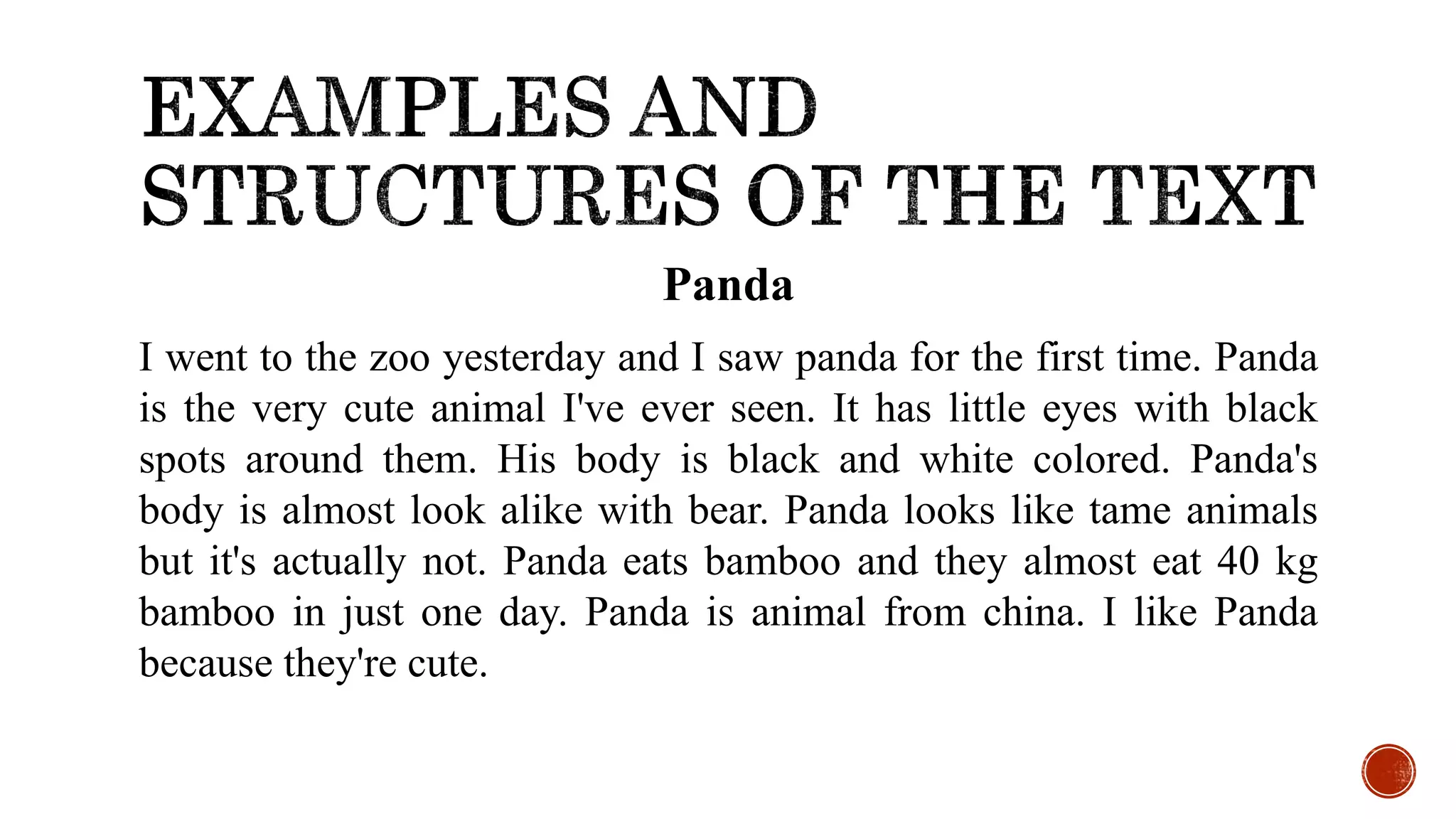 PPT DESCRIPTIVE TEXT | PPTX