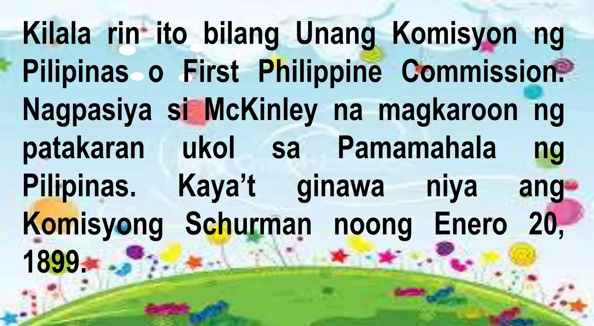 KOMISYONG-SCHURMAN-AP6-WEEK3 | PPTX