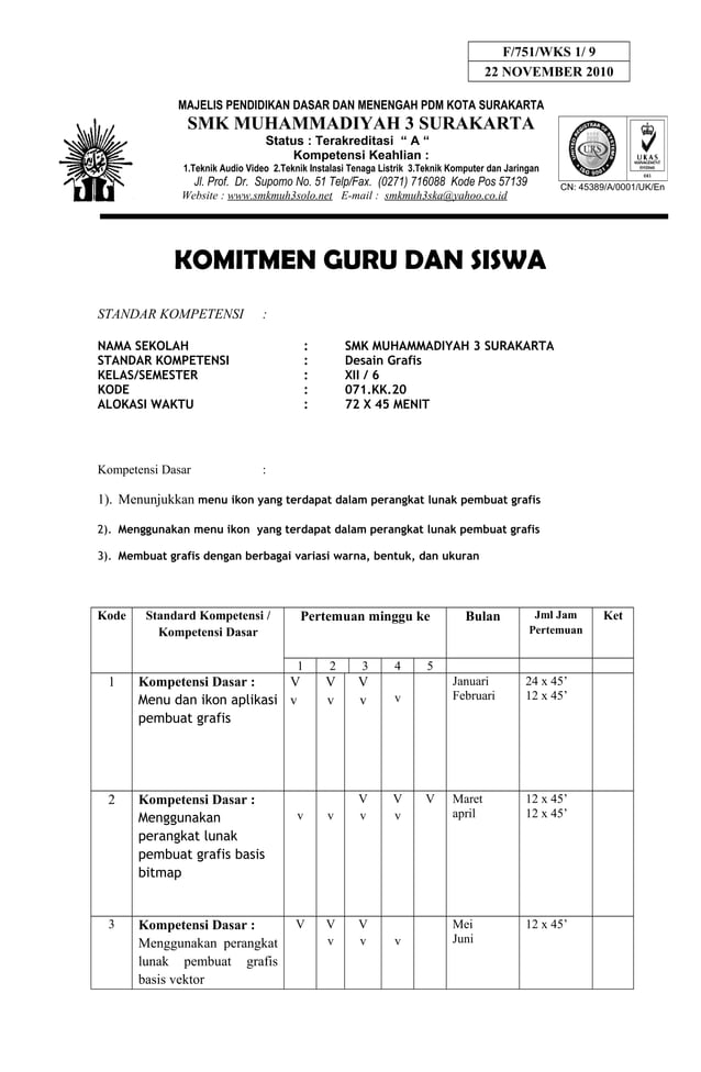 Komitmen guru dan siswa | DOC
