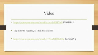 Komma 2 | PPT