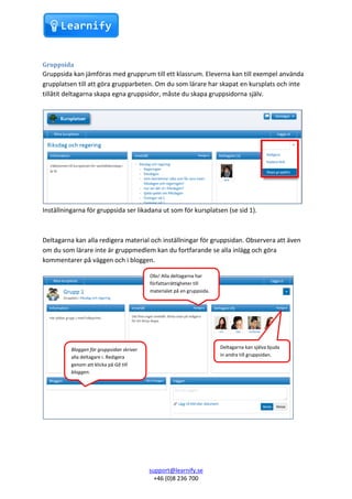 Komma igång med learnify snabbmanual | PDF | Technology & Computing
