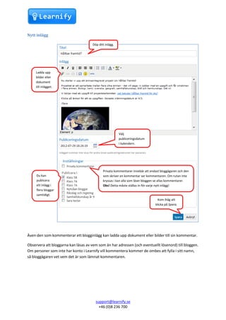 Komma igång med learnify snabbmanual | PDF | Technology & Computing