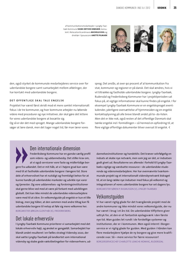 Kommuner Taler Også Engelsk | PDF