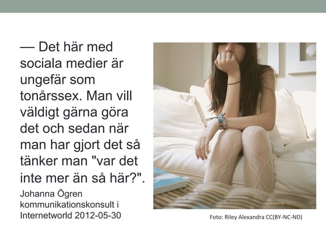 Kommunikation i sociala medier | PPT