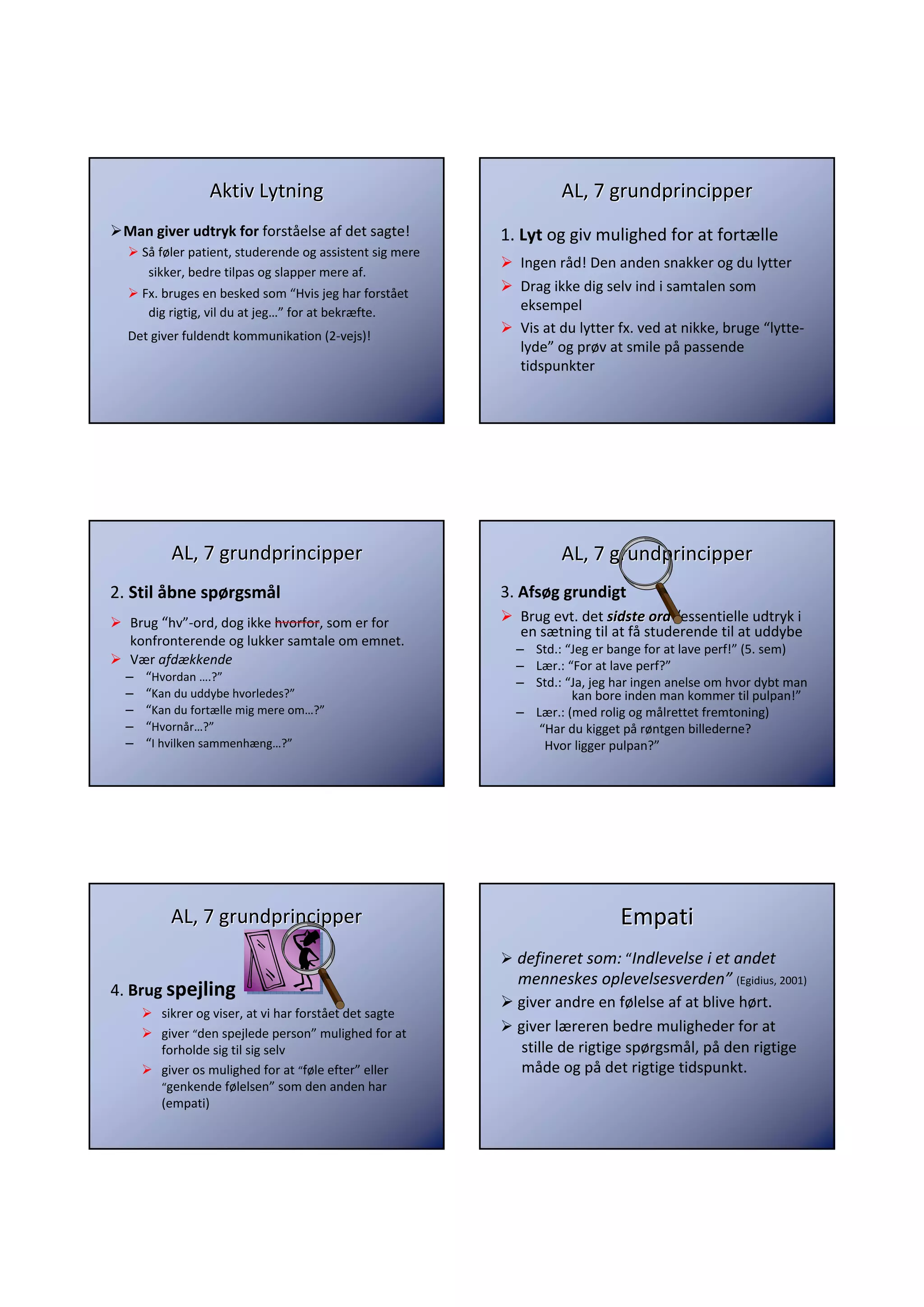 Kommunikation Og Al Handouts | PDF