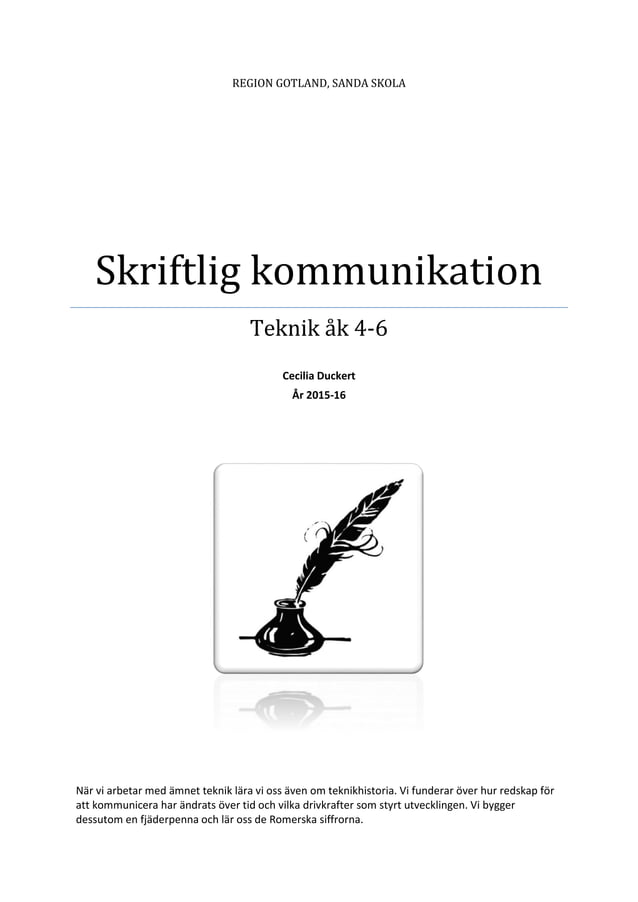 Kommunikation över tid | PDF