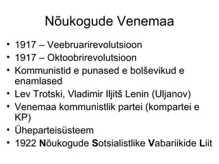 Kommunistlik Venemaa | PPT