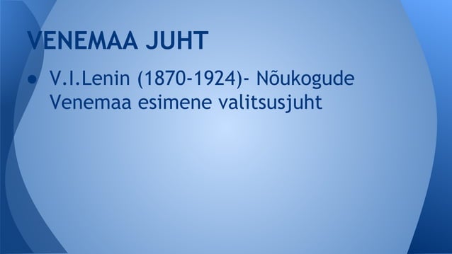 Kommunistlik venemaa | PPT
