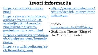 Komodo zmaj | PPTX