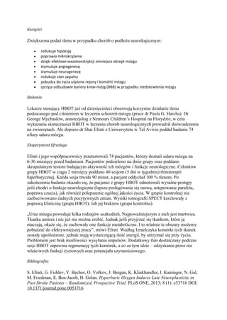 Komora hiperbaryczna baza wiedzy | PDF