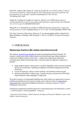 Komora hiperbaryczna baza wiedzy | PDF