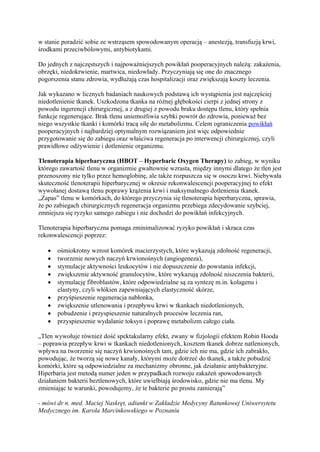 Komora hiperbaryczna baza wiedzy | PDF