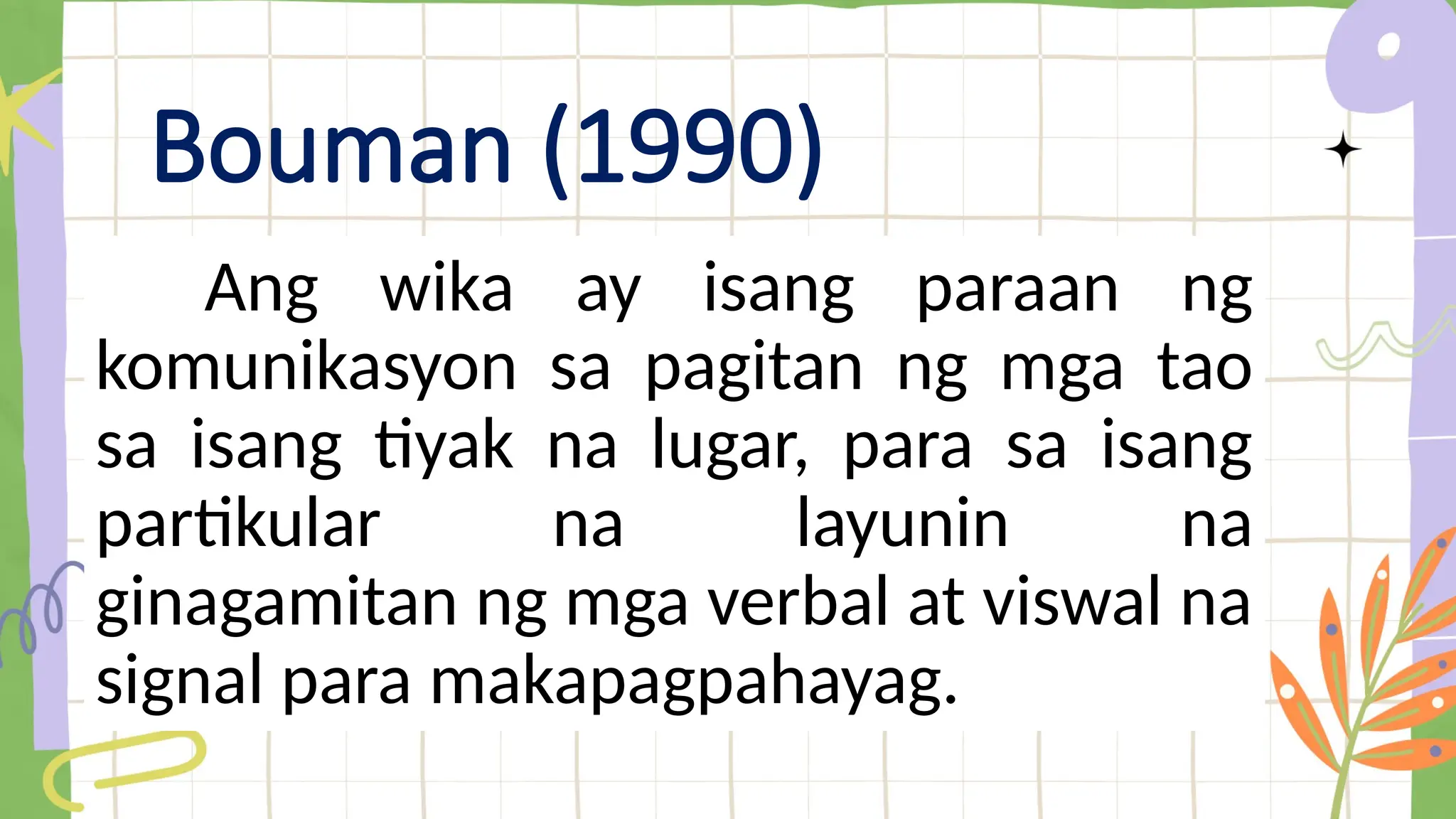 Kwarter 1, Week 1- Komunikasyon at Pananaliksik sa Wika at Kulturang ...