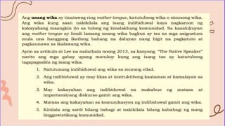 Gamit ng mga kaalaman sa Modernong Teknolohiya sa pag-unawa sa mga Konseptong Pangwika | PPTX