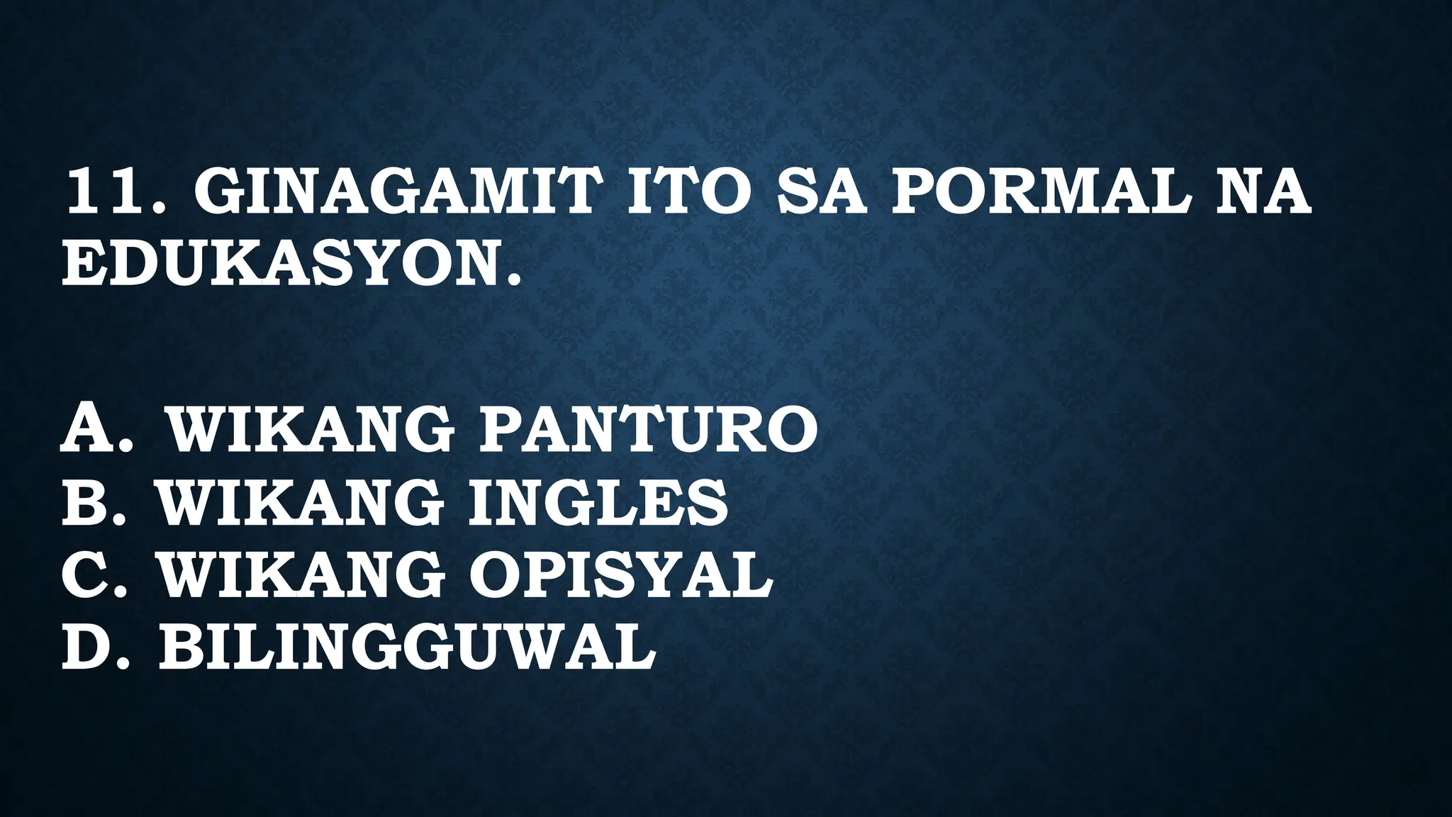 KOM PAN L1.pptx Komunikasyon at Pananaliksik sa wikang Filipino | PPTX