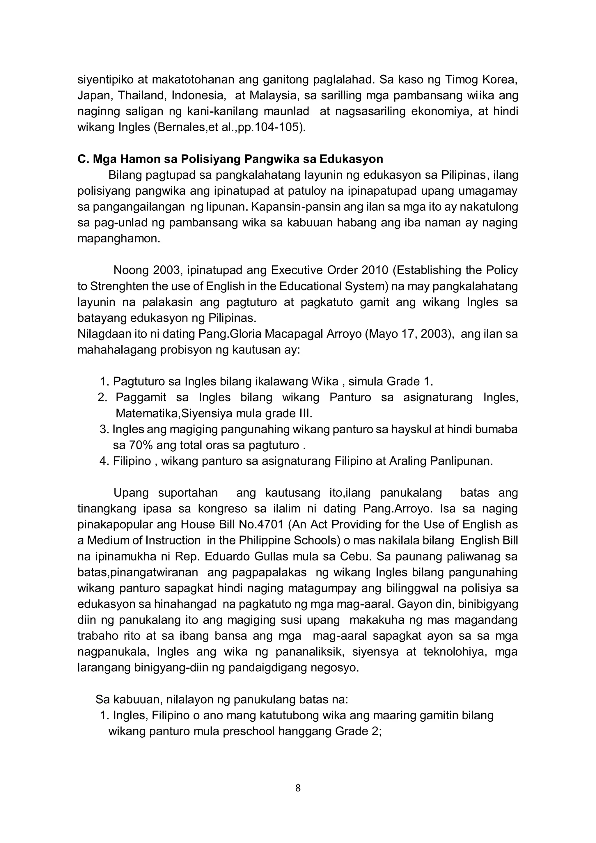 Komunikasyon at Pananaliksik sa Wika at Kulturang Pilipino | PDF