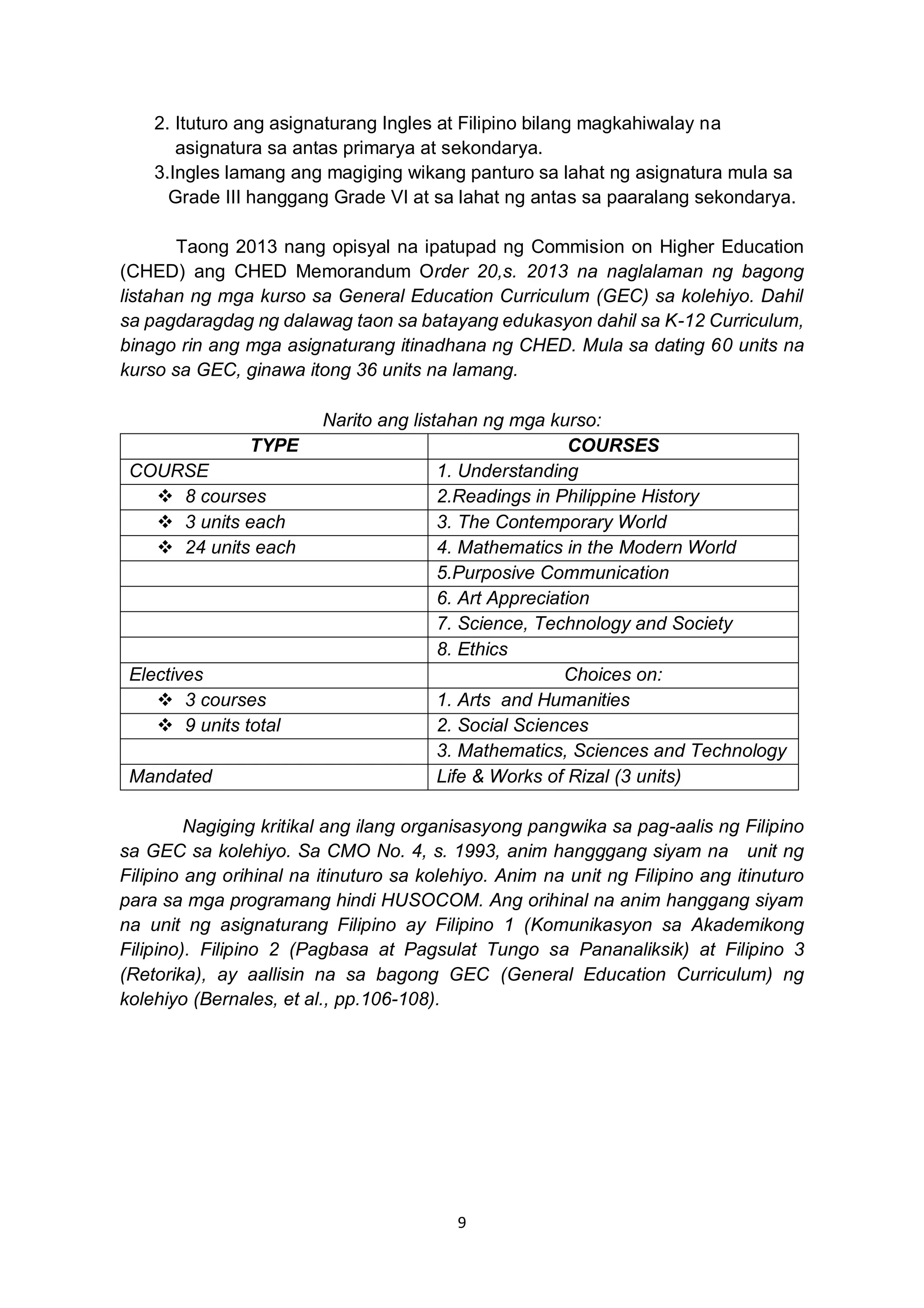 Komunikasyon at Pananaliksik sa Wika at Kulturang Pilipino | PDF