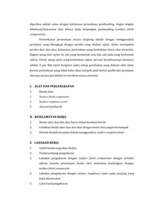 Kompetensi dasar kekasaran angle dekkor | DOC