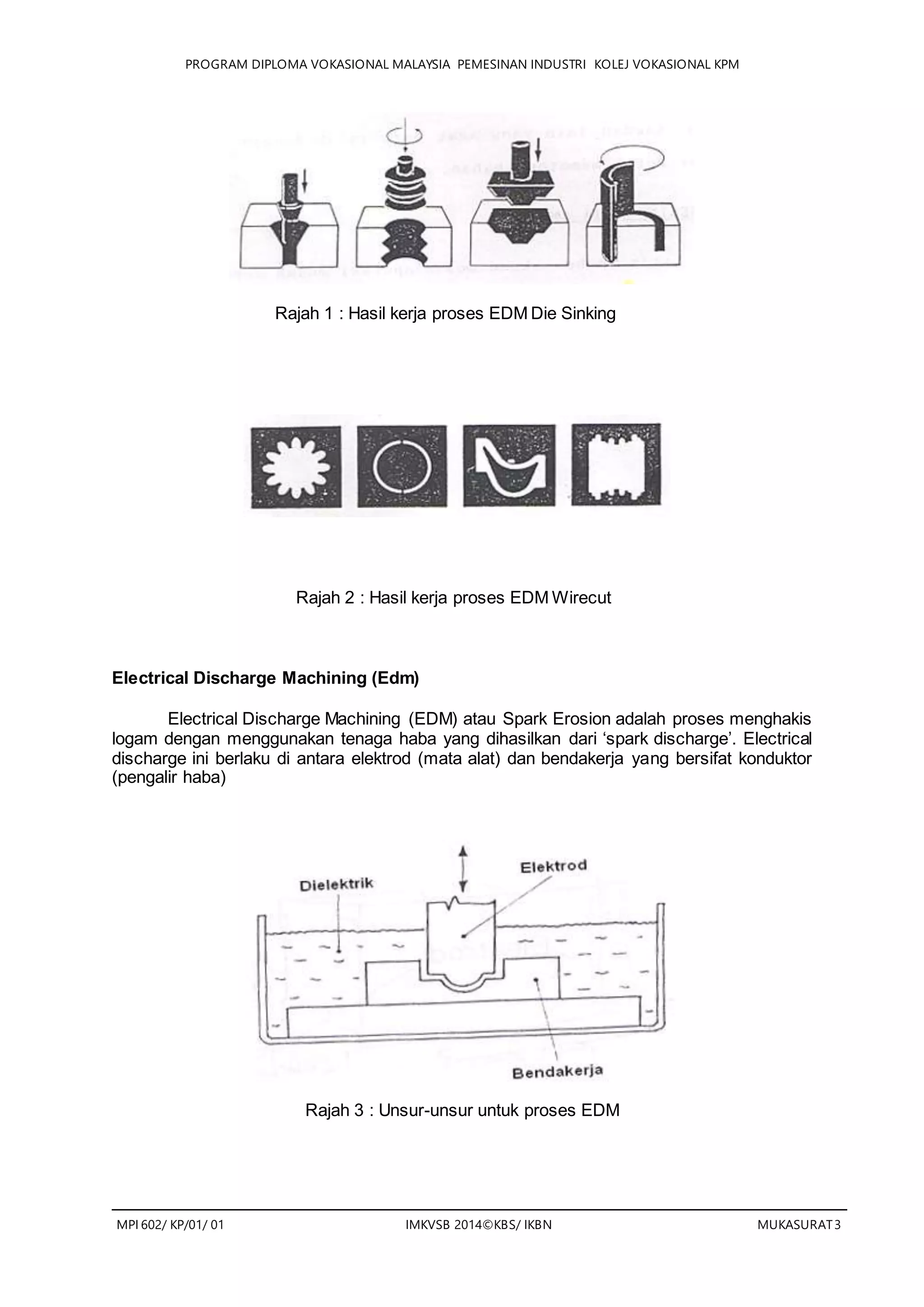 Kompetensi kp mpi 602.01 cnc edm die sinker | DOCX