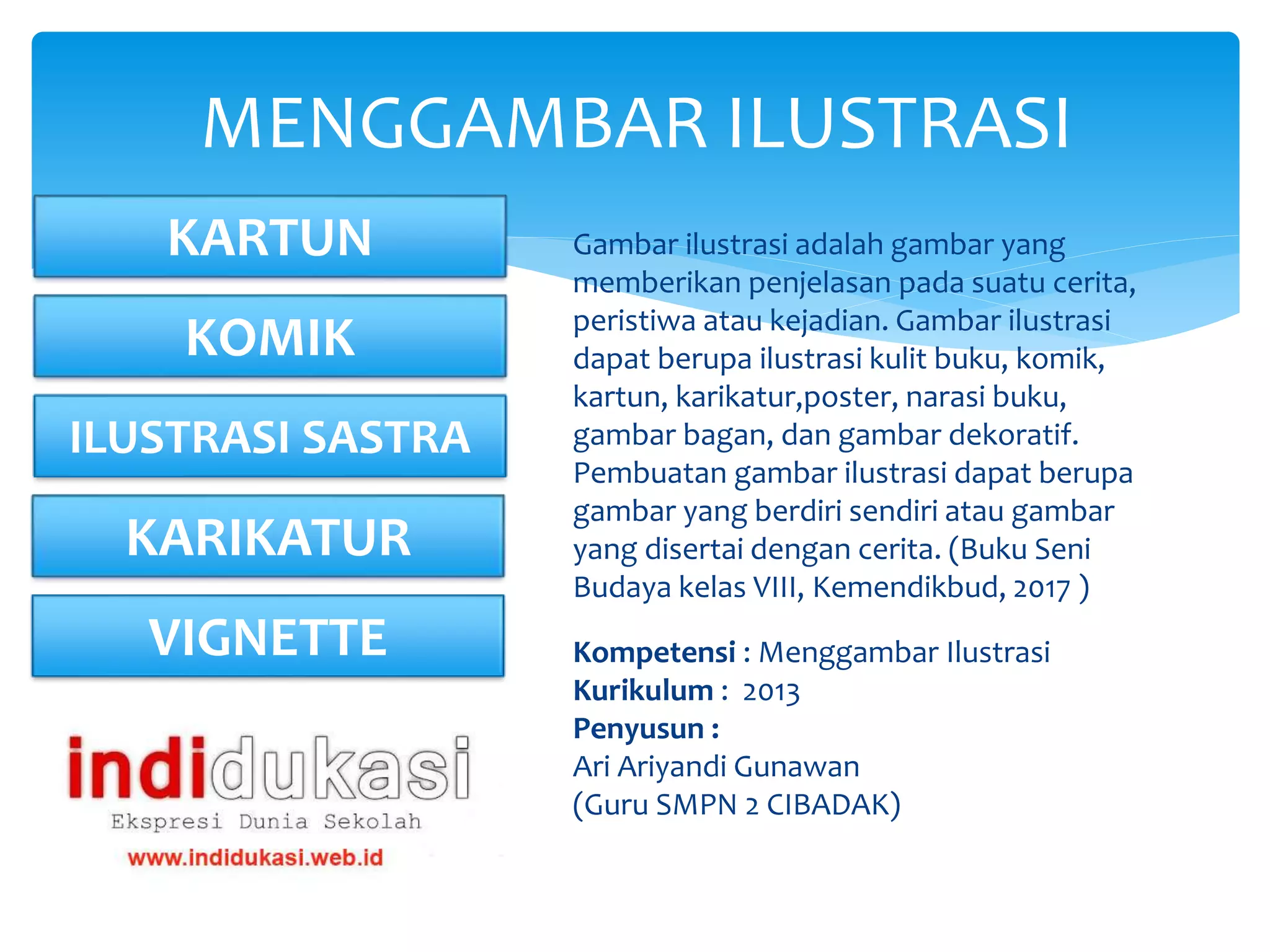 Kompetensi menggambar ilustrasi baru | PPSX