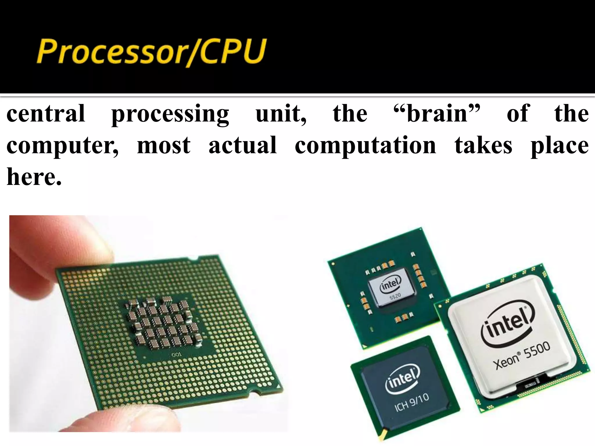 components of computer | PPTX