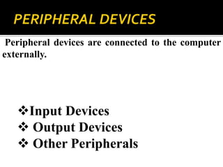 components of computer | PPTX