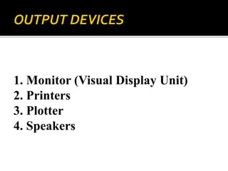components of computer | PPTX