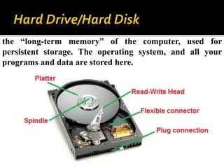 components of computer | PPTX