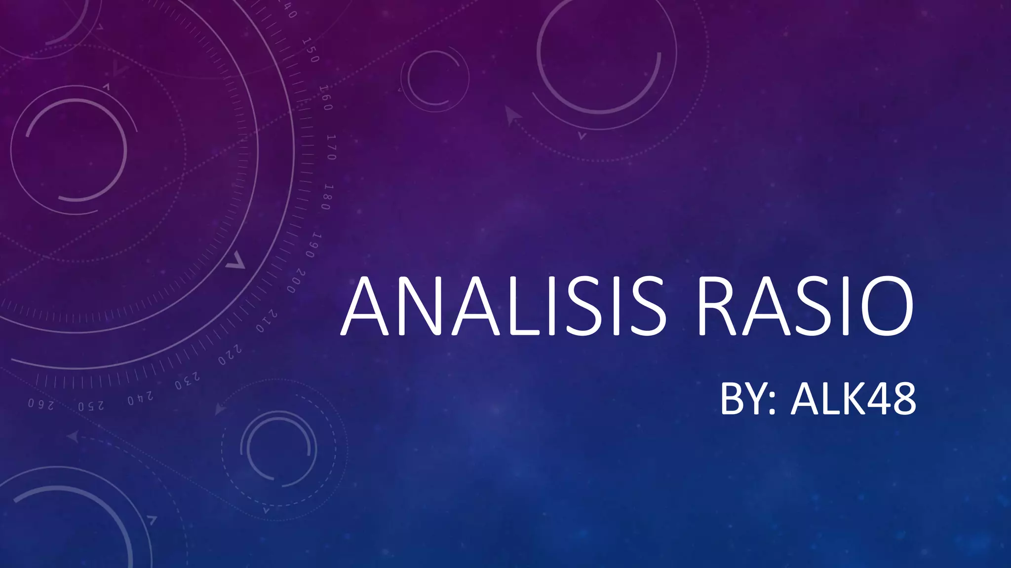 Analisis Rasio | PPT