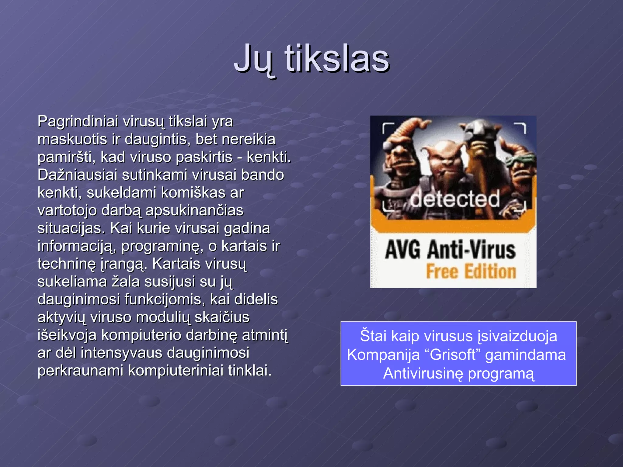 Kompiuteriniai Virusai | PPT