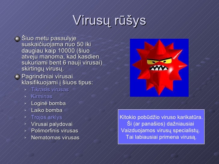 Kompiuteriniai Virusai