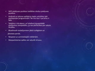 Kompjūtera un interneta drošība | PPTX