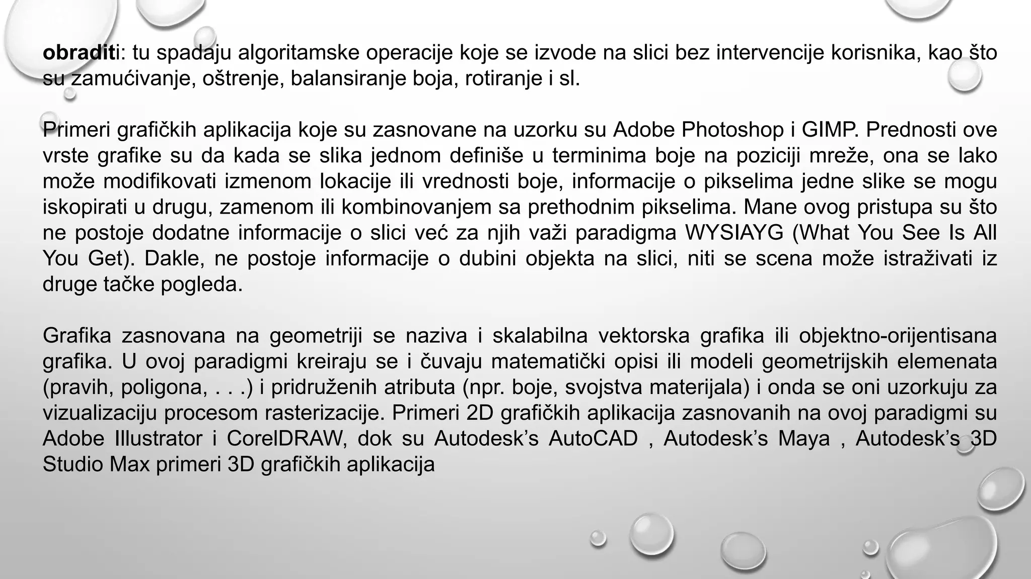 Kompjuterska grafika | PPT