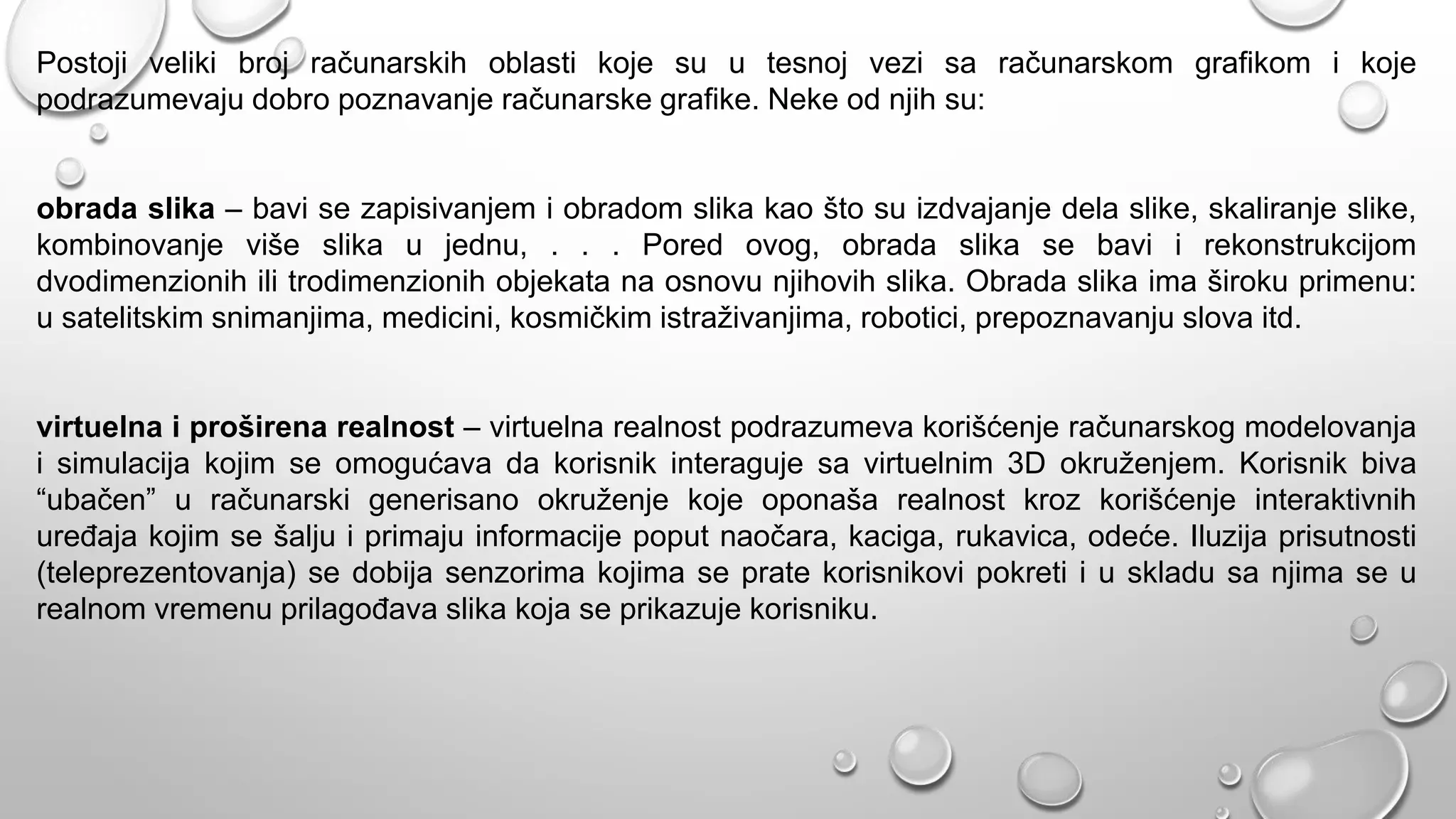 Kompjuterska grafika | PPT