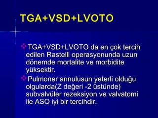 Kompleks arterial switch operasyonlar | PPT