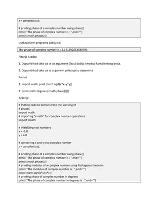 Kompleksni brojevi u Pythonu 1.docx